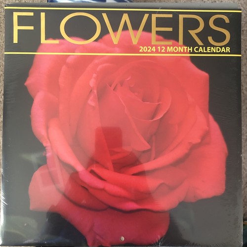 2024 Beautiful Garden Flowers Wall Calendar.. | eBay