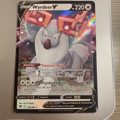 Wyrdeer V 134/189 Ultra Rare Astral Radiance Pokemon TCG Holo NM | eBay