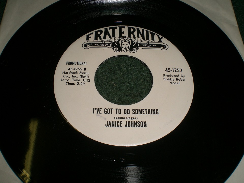The Hurt Hasn't Got Here Yet Janice Johnson~WHITE LABEL PROMO~1970s ...