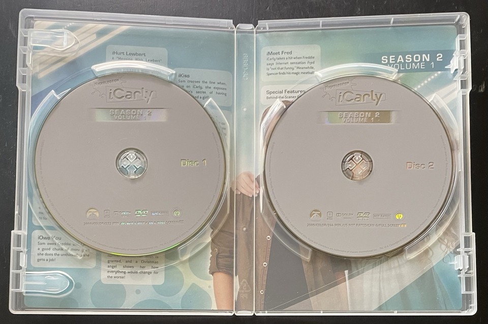 iCarly-Season 1 Volume 2-Complete Season 2-Complete Season 4-Lot Of 5 ...