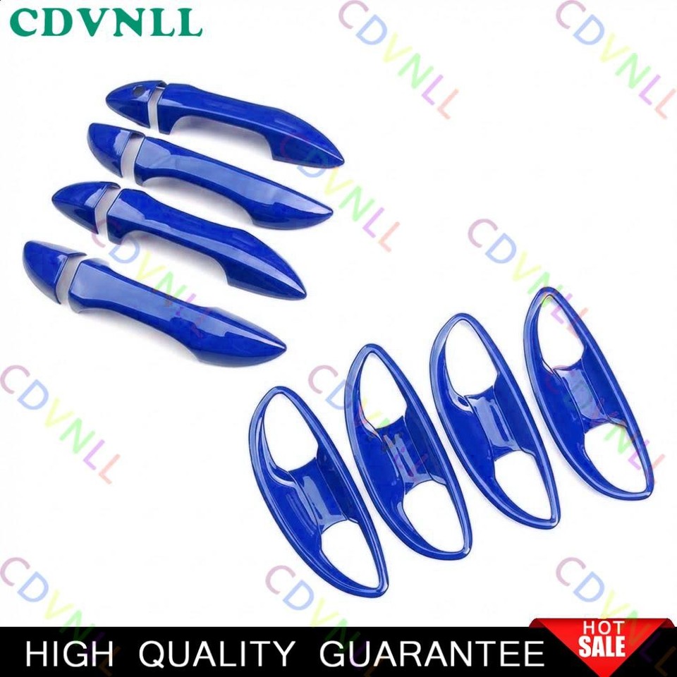 For Toyota Corolla 2014-2018 Bright Blue Side Door Handle Bowl Frame ...