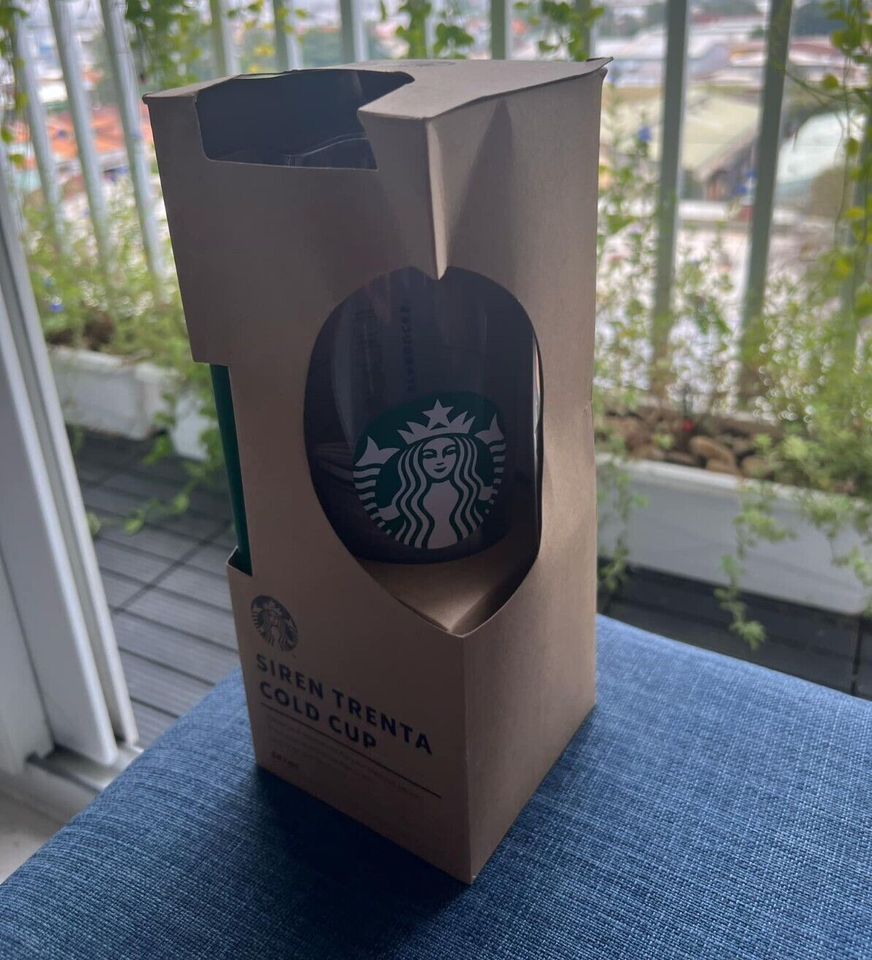 STARBUCKS Korea 2024 Siren Trenta Cold Cup 887ml (30oz) | eBay