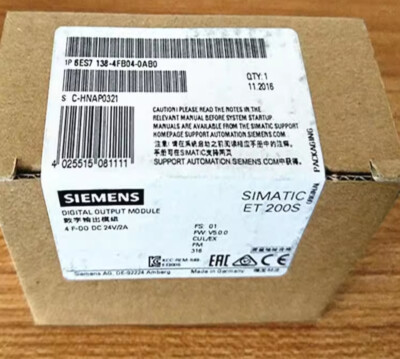 SIEMENS ET-200S Module 6ES7138-4FB04-0AB0 | eBay