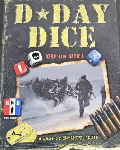 D-Day Dice - Do or Die! Valley Games Emmanuel Aquin EUC Complete, MINT ...