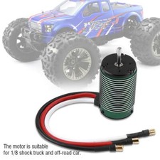 Castle 1512 2650kv 6s Brushless Sensorless Motor for 1/8 RC Car Vehicle ...