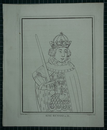 c1795 ANTIQUE PRINT ~ KING RICHARD III | eBay