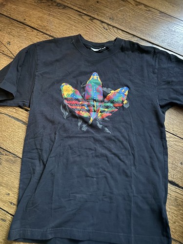 Adidas Originals Koi Fish Trefoil Graphic T-shirt Med Black | eBay