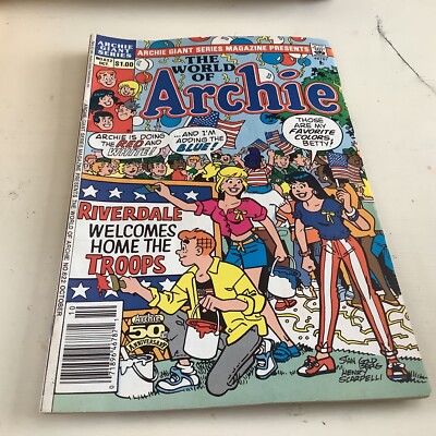 Archie Comics, THE WORLD OF ARCHIE #622, October 1991. "Welcoming the ...