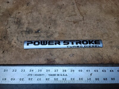 17 18 19 20 FORD F-250 F-350 F-450 POWER STROKE TURBO DIESEL EMBLEM ...