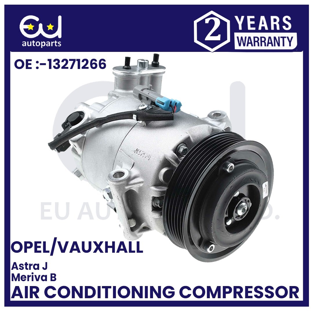 AIR CON A/C COMPRESSOR FOR VAUXHALL OPEL ASTRA J MK6 P10 MERIVA B MK2 1 ...