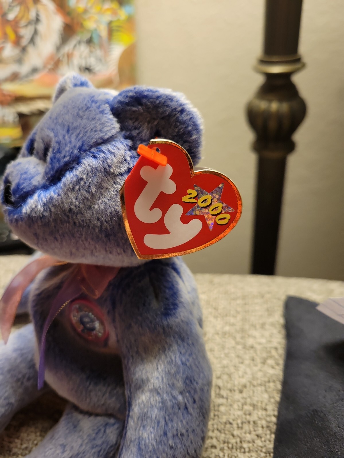 Ty Beanie Babies “E Baby” Periwinkle February 2000 with Errors | eBay