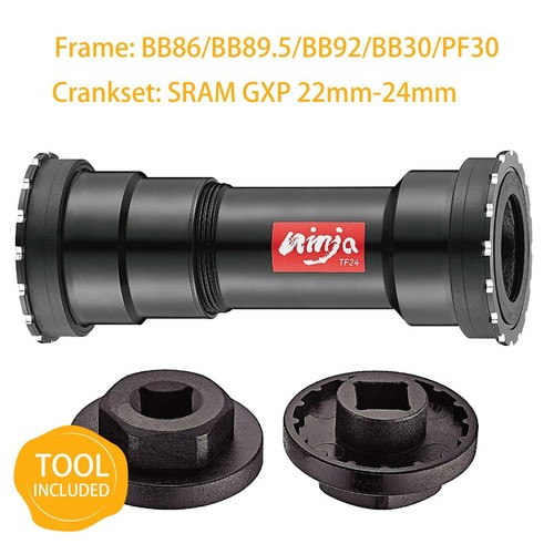 TOKEN Thread-Press Fit Bottom Bracket BB86/BB89.5/BB92/BB30/PF30 to ...