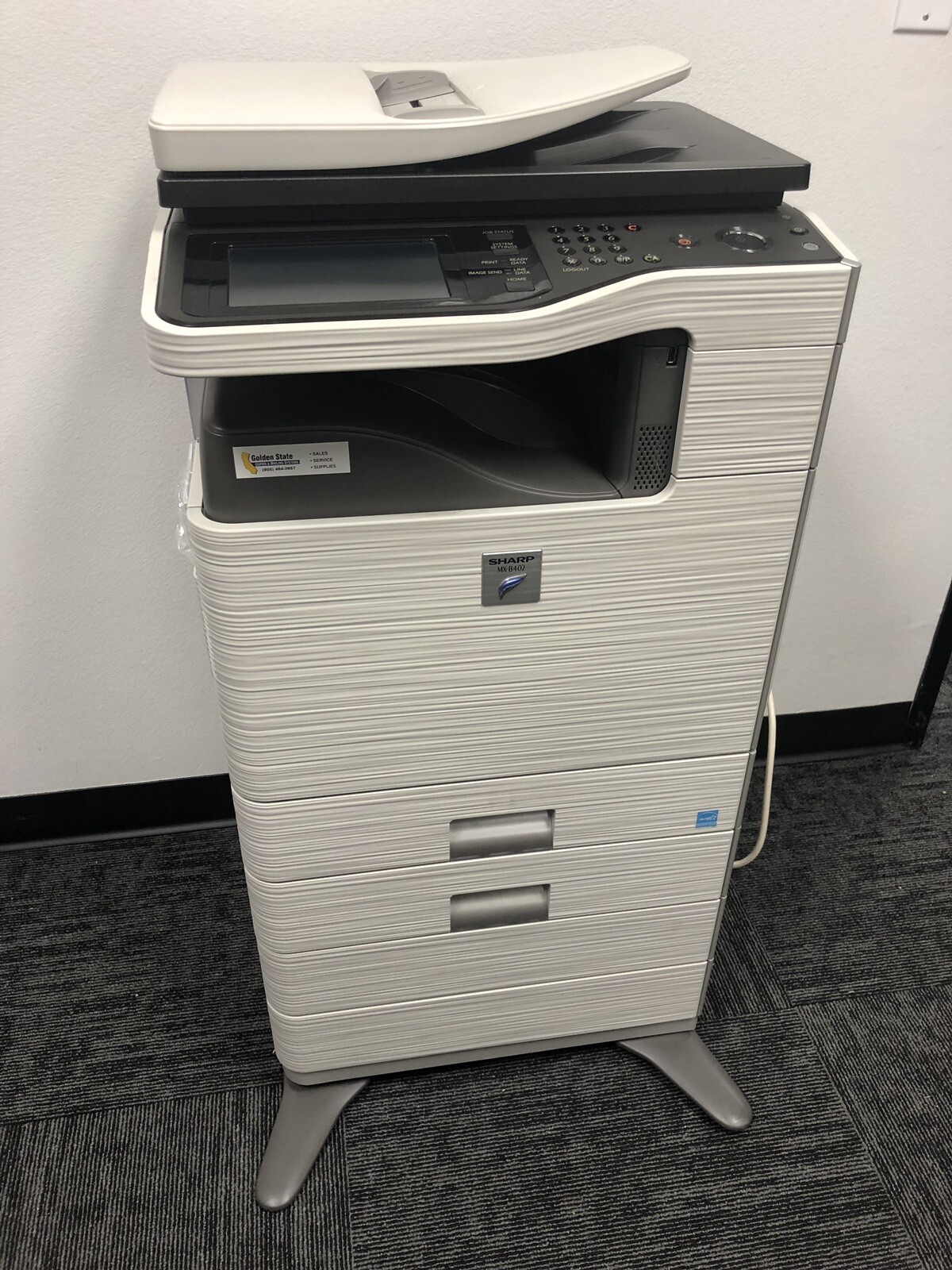 Sharp MX-B402 Multi-functional B&W Copier W/Fax Under 2000 Copies | eBay