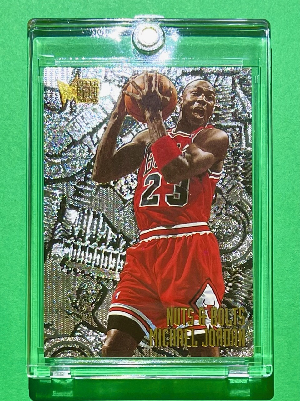 Michael Jordan FLEER METAL 1995-96 NUTS & BOLTS CHICAGO BULLS - Clean ...