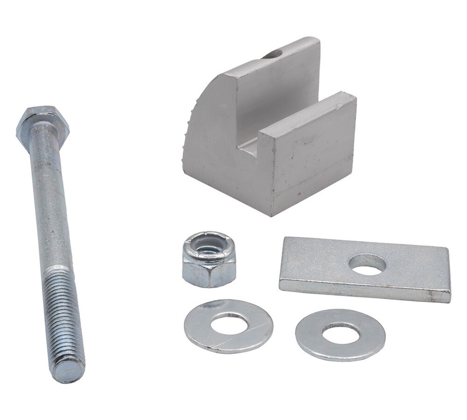 Bolt-On Mounting Clamps w/ Hardware & 18"x18" Brackets for Truck Tool ...