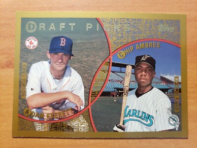 1999 Topps #443 Adam Everett & Chip Ambres - Draft Picks - Rookie - MLB ...