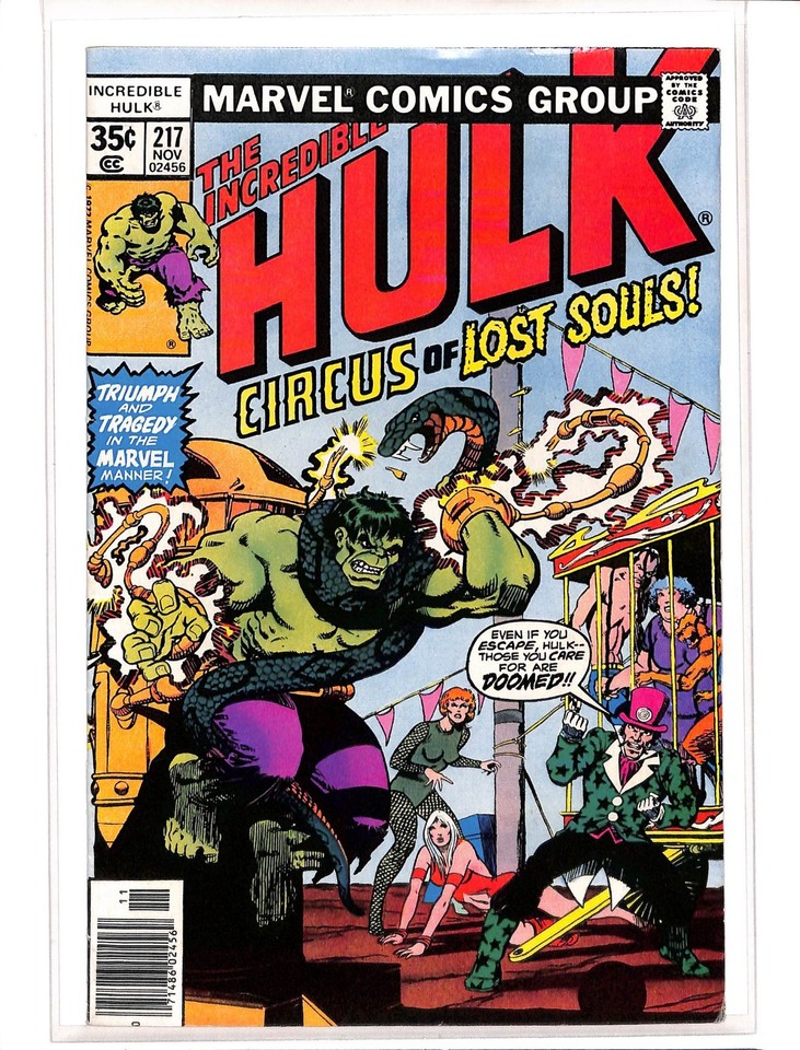 Incredible Hulk #217-230 Lot X13 The Classic Hulk Era Doc Samson (PM ...