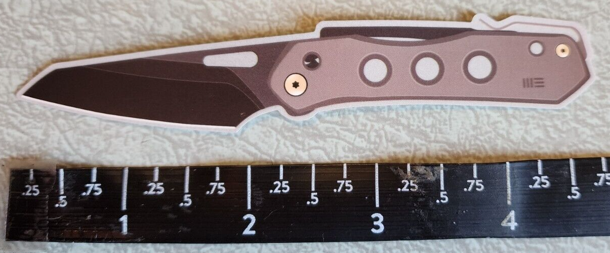 #6 - Civivi Knives We Knife Sencut Vinyl Decal Sticker Shot Show OEM ...