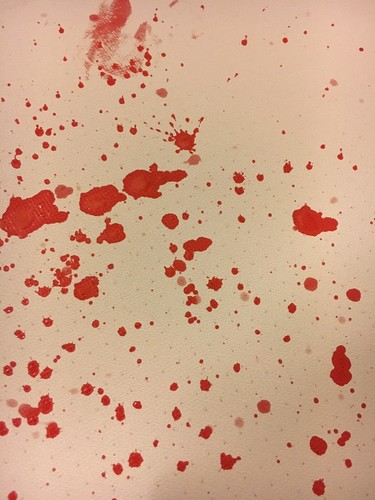Blood Bath Mat Color Changing Bloody Sheet Turns Red When Wet 27x16in ...