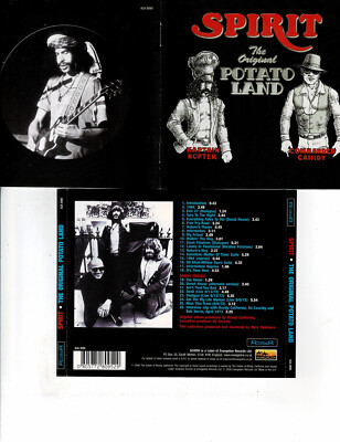 SPIRIT - ORIGINAL POTATO LAND (CD 2006) **8 BONUS TRACKS** 805772809529 ...