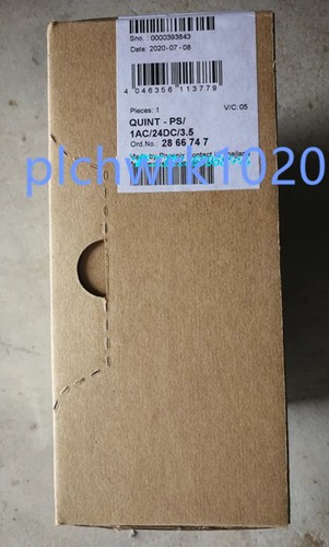 1 PCS NEW IN BOX Phoenix switching power supply QUINT-PS/1AC/24DC/3.5 ...