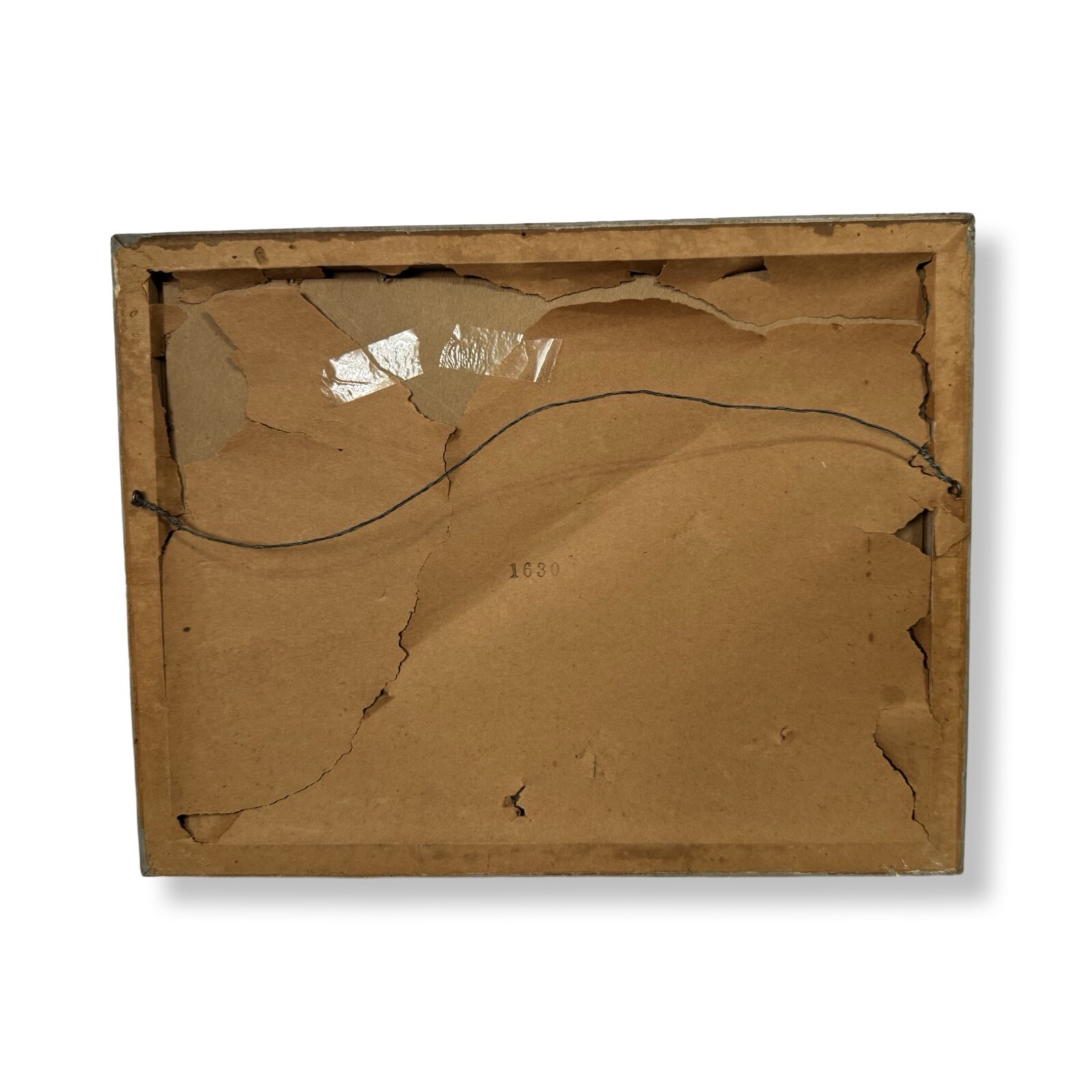 Going To Church Wm McK Spierer Watercolor Print Framed MCM Vintage 11 ...