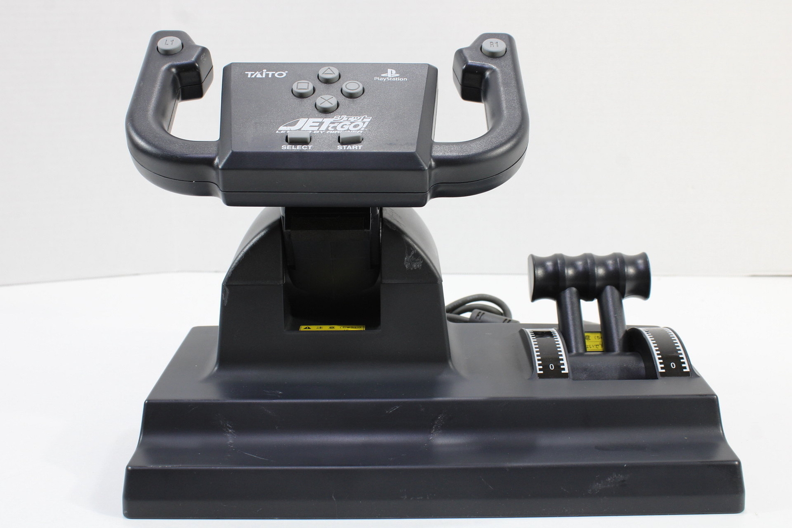 Taito Jet de Go Yoke Flight Controller Let's go by Airliner Playstation ...