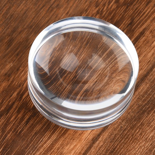 8X Dome Magnifier With Half Ball Optical Magnifying Glass In Magnifying ...