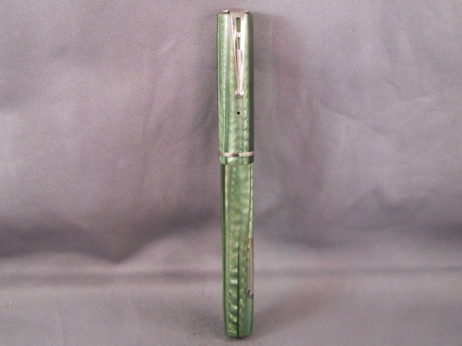 Esterbrook Vintage Green 2-Hole Clip Fountain Pen 2556 fine nib | eBay