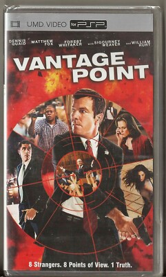 Sony PSP UMD Video Vantage Point Movie Factory Sealed 43396259362| eBay