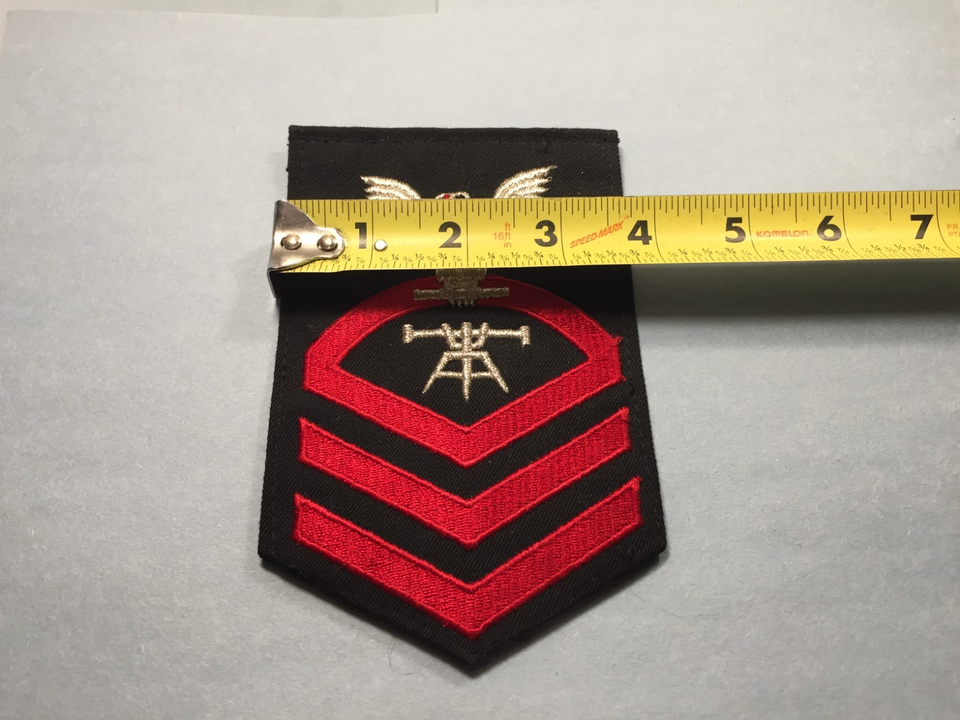 US Navy - Fire Control Technician- CPO (male size) patch | eBay