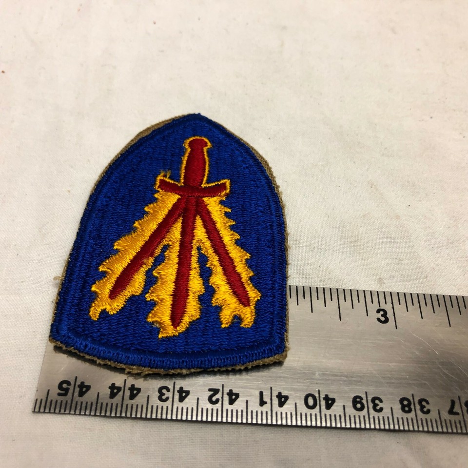 Military Patch 166th Regimental Combat Team Tight Weave Variant 166 | eBay
