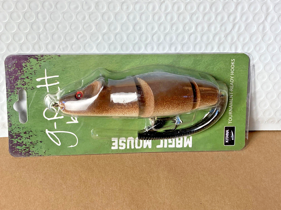 G-Ratt Baits ~ Magic Mouse Topwater Rat Swimbait -Brown- 2.6oz. *NEW | eBay