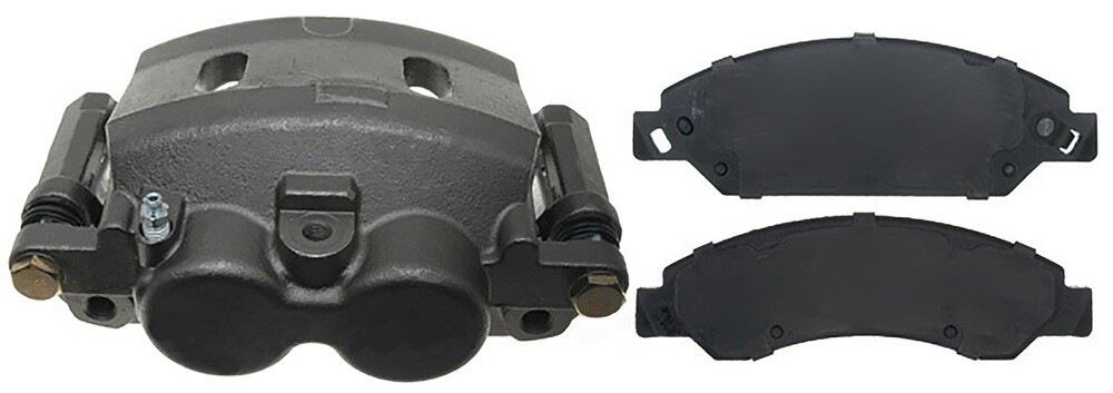 Disc Brake Caliper-Police Loaded Caliper with Semi-Metallic Pads ...