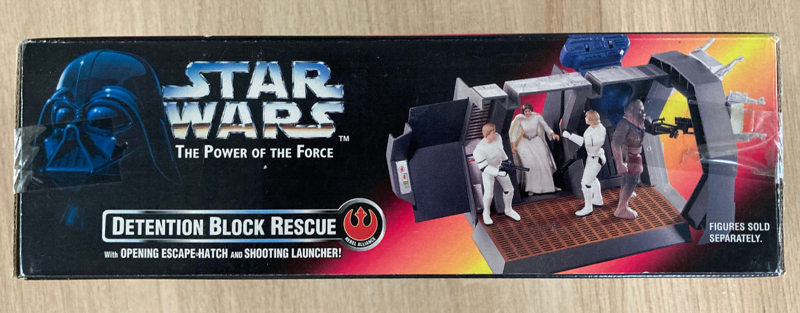 Star Wars Kenner Power of the Force: DETENTION BLOCK RESCUE Orange Box ...
