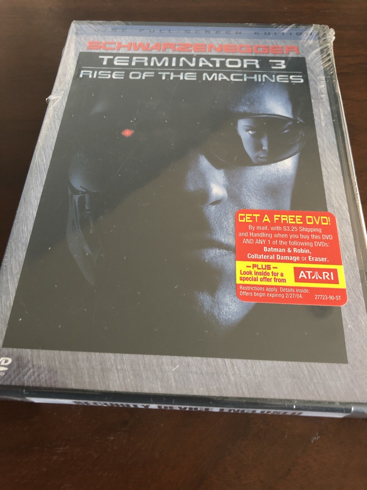 Terminator 3: Rise of the Machines (DVD, 2003, 2-Disc Set, Pan Scan ...