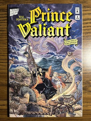 PRINCE VALIANT 2 CHARLES VESS STORY JOHN RIDGWAY ART MARVEL COMICS 1995 ...