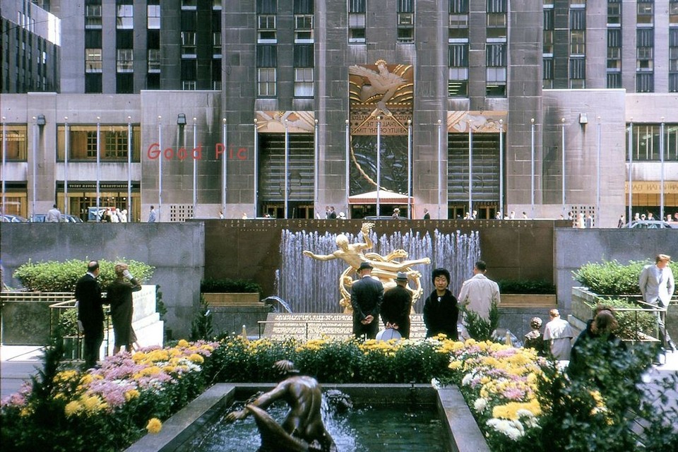 #SL70- aa Old 35mm Slide Photo- New York City Building- 1963 | eBay