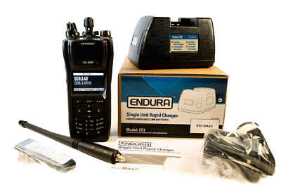 Harris XL-200P P25 DES 136-865 MHz Phase II FPP 3.5 w/ accessories ...