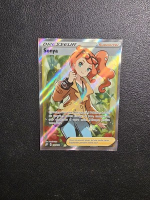 Carte Pokémon Sonya 192/192 Full Art Clash Des Rebelles FR Square Cut ...
