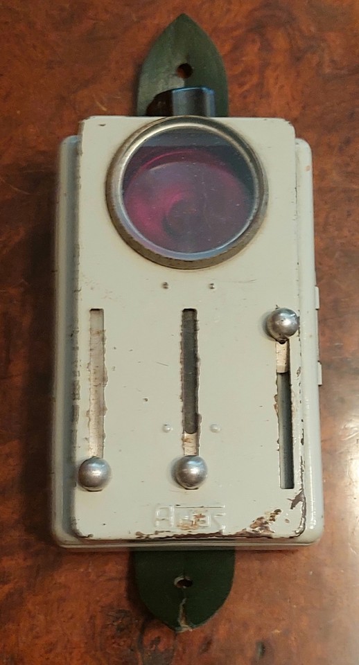 GERMAN ARMY MILITARY WW2 ARTAS FLASHLIGHT SIGNAL 3 COLOR GERMANY THIRD ...