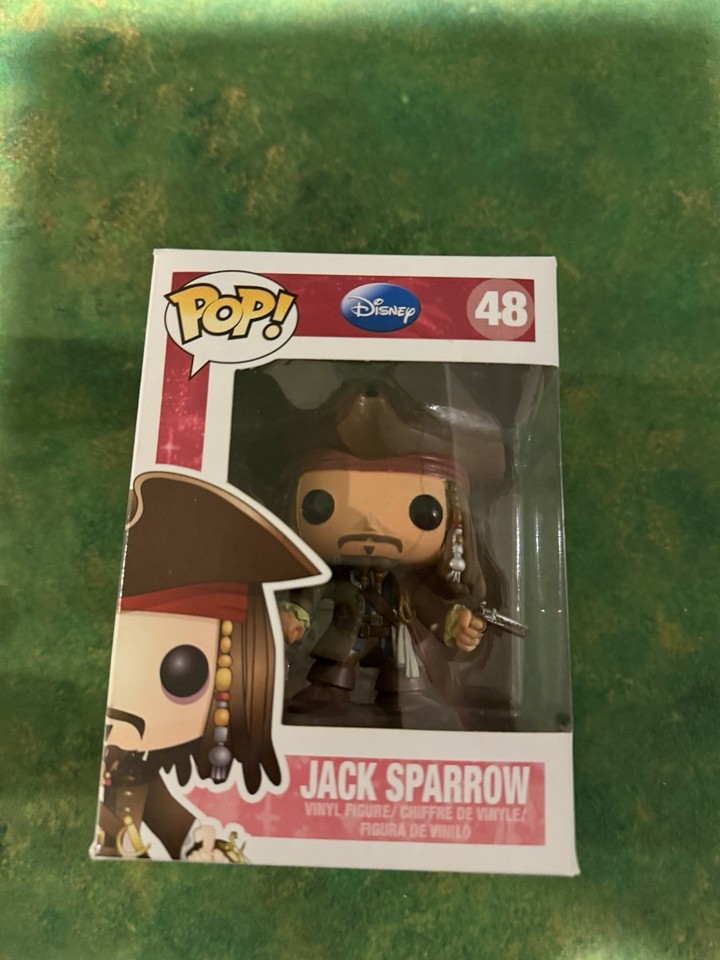 3 Funco POP lot Captain America 06, Agent Coulson 53, Jack Sparrow 48 ...