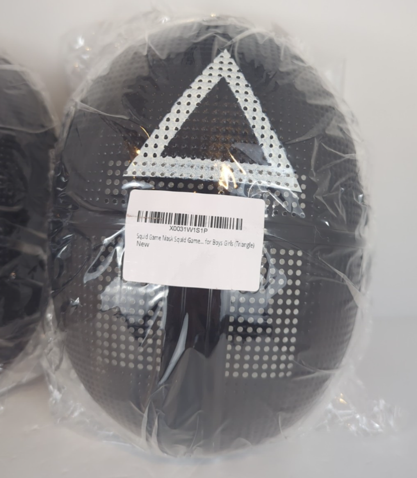 Squid Games 2 Squid Game Mask Set Circle Worker Triangle Soldier Square ...