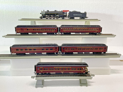 MEHANO HO Scale 2-8-2 Steam Locomotive, PENNSYLVANIA #689, with 5 ...