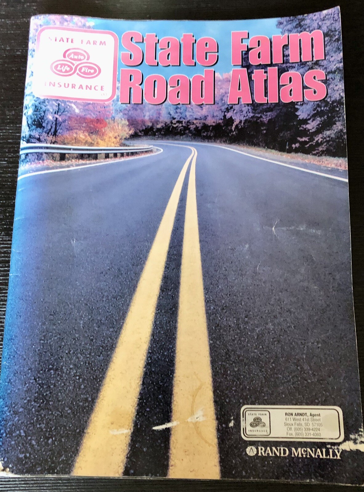 Vintage State Farm Road Atlas Map 152 Pages Rand McNally 1999 Clean | eBay