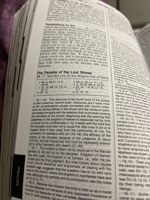 Fireside New American Bible : Catholic Personal Study Edition by Devotional Staff (1992, Trade ...