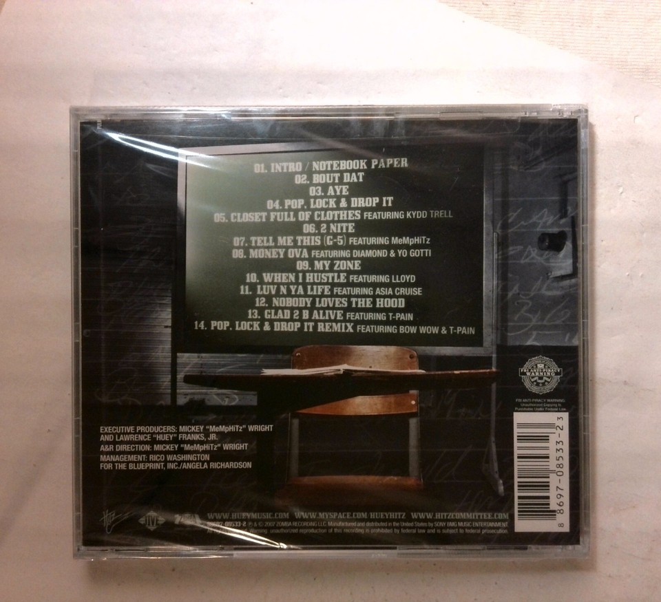 Huey, Notebook Paper [PA] [New CD] 886970853323| eBay