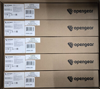 NEW Opengear CM7116-2-DAC 16-Port Serial Port Console Server with 2x PS ...