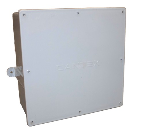 CANTEX JBX12126 Junction Pull Box PVC 12x12x6 Waterproof Gasket . | eBay
