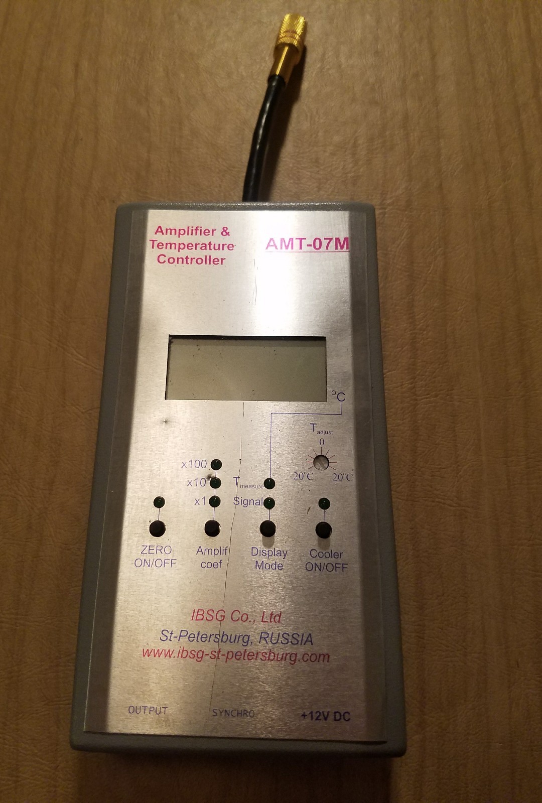 IBSG CO AMT-07M Photodiode Amplifier & Temperature Controller | eBay